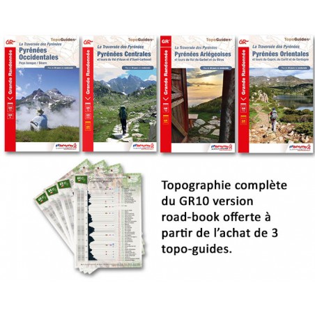 Les 4 Topo-guides du GR®10